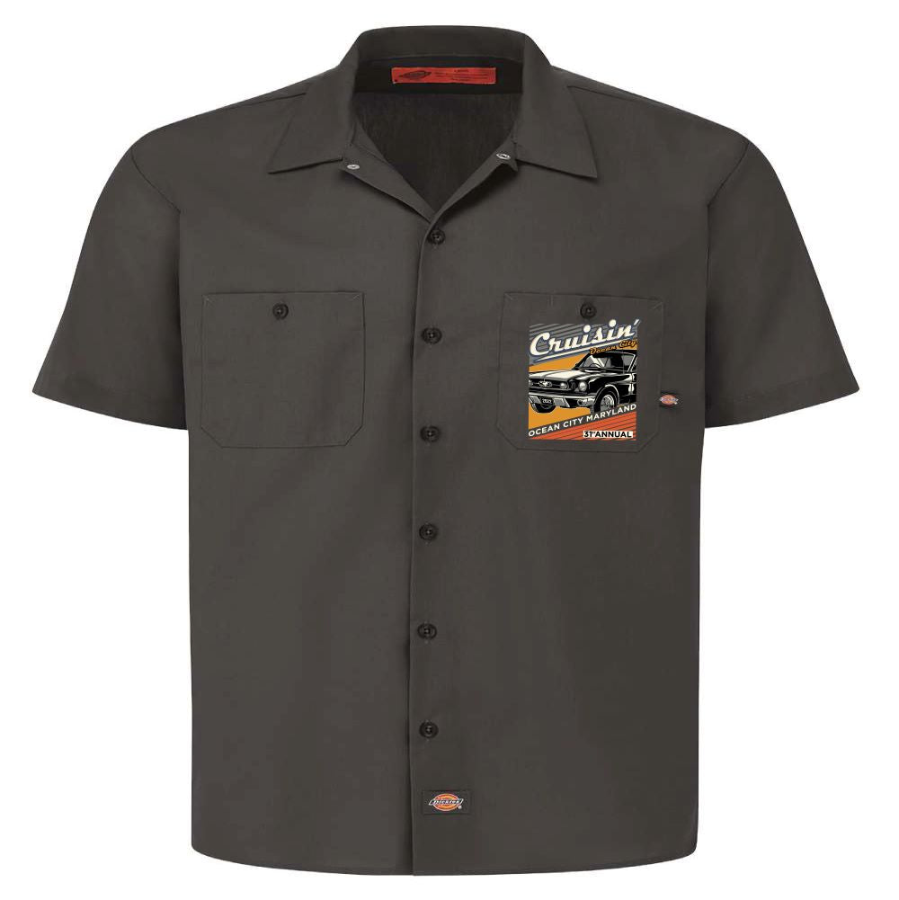 2022 Cruisin official classic car show event shop shirt charcoal Ocean ...