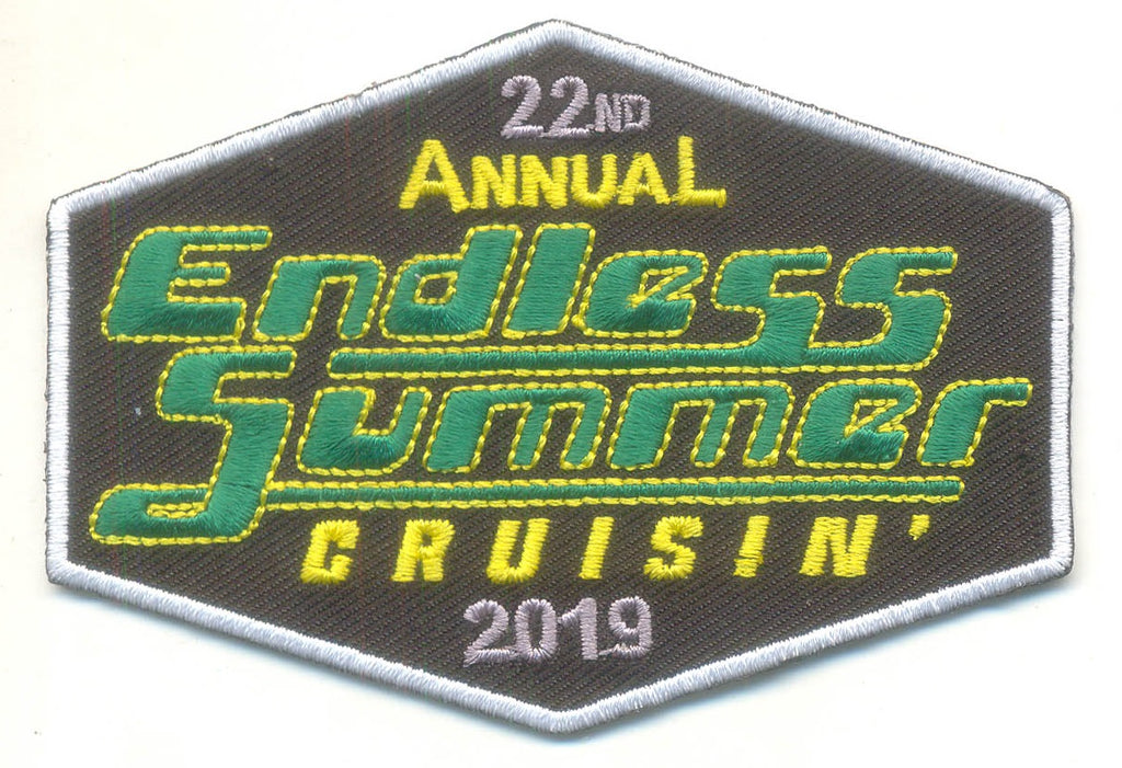 2019 Endless Summer Cruisin Ocean City Hat Patch, Ocean City, Maryland – Events Apparel